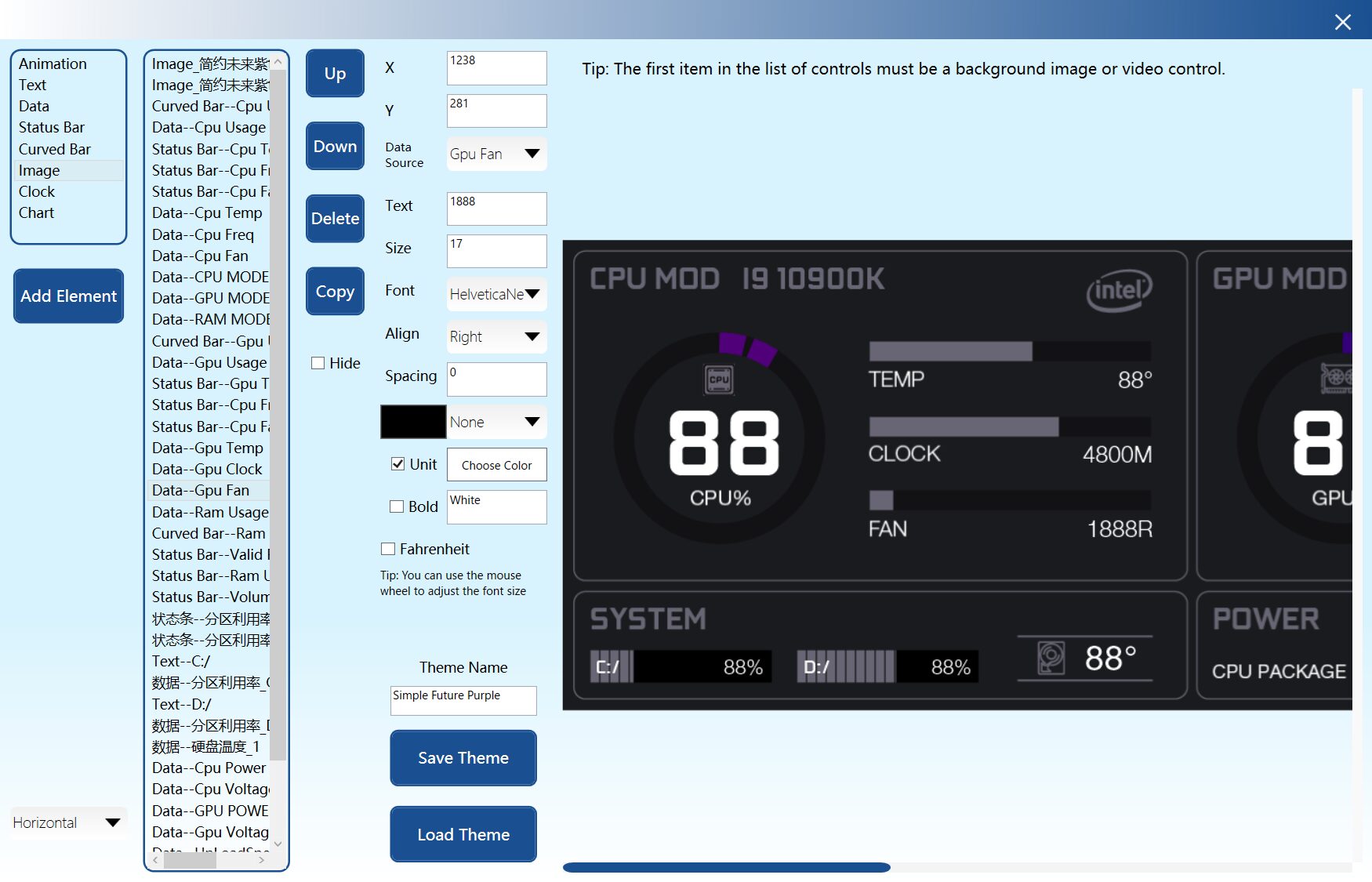 AIDA64不要でUSBに繋ぐだけ。8.8インチPCハードウェア情報表示用バー液晶ディスプレイが超便利 - Items